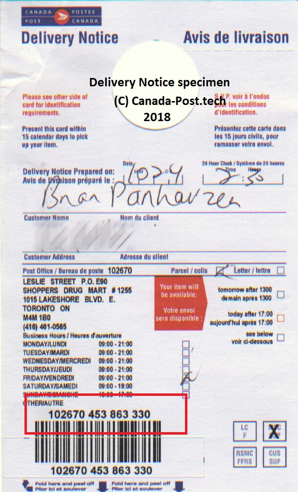 Xpresspost Tracking Number Xpresspost Tracking Number